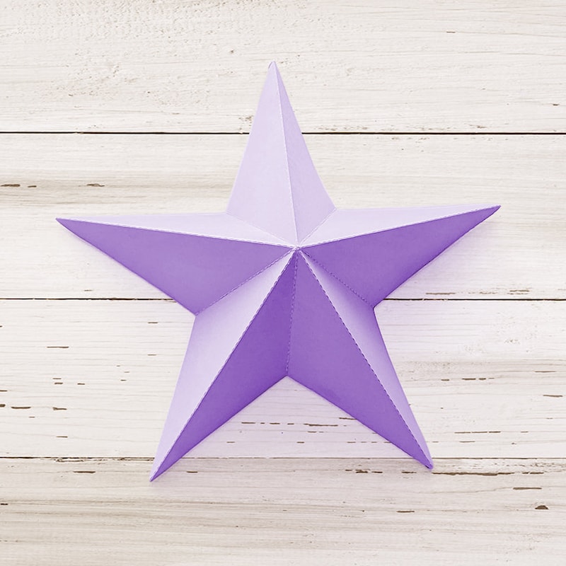 Folded Star - Etsy