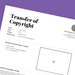 Logo Copyright Transfer Form for Freelance Graphic and Logo Designers. Editable Canva & Indesign ...