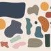 37 Hand-drawn Organic Shapes - Svg Png Eps Ai - Downloadable Clipart - Etsy