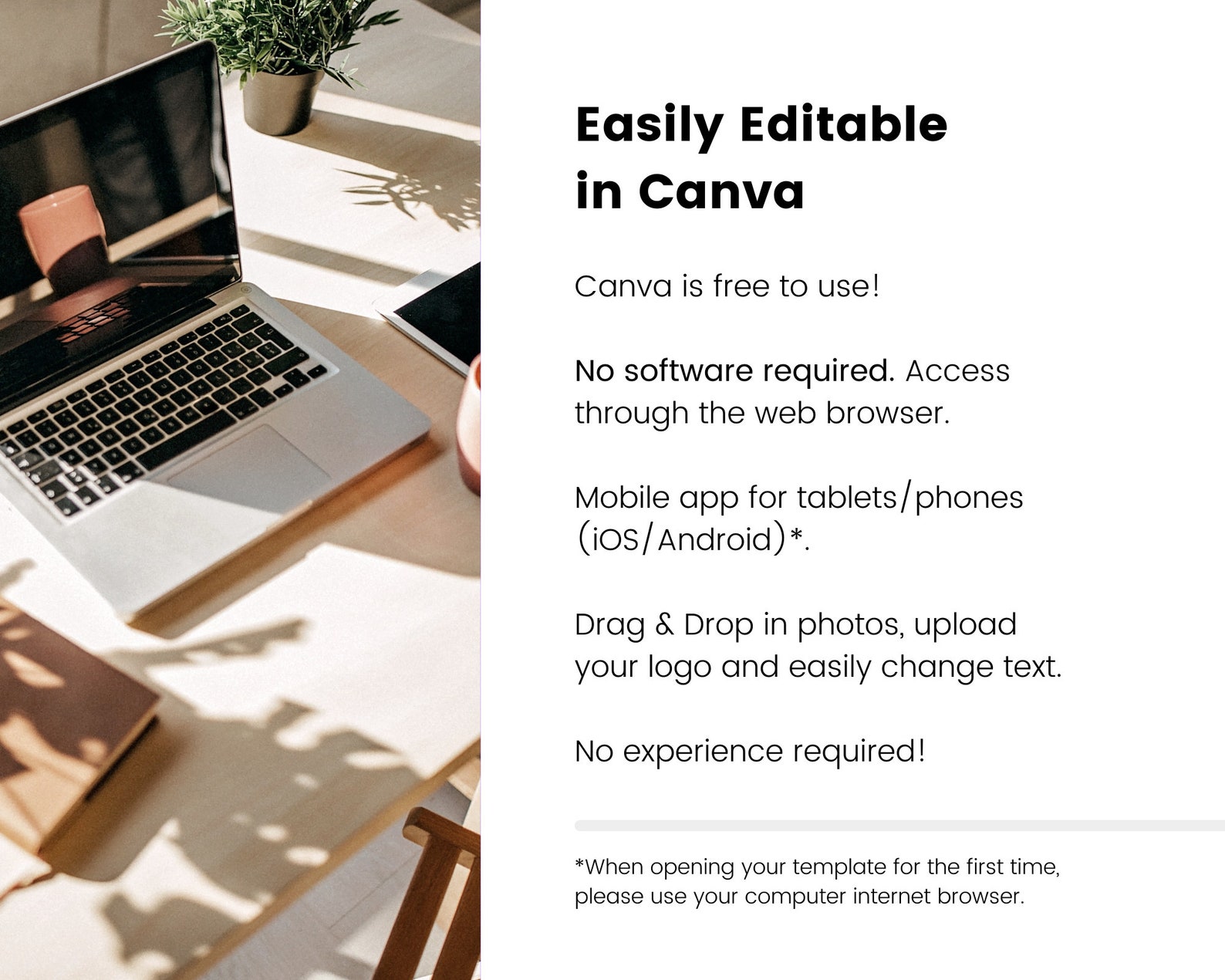 Square Label Sticker Template for Candles, Cosmetics or Food & Beverage ...