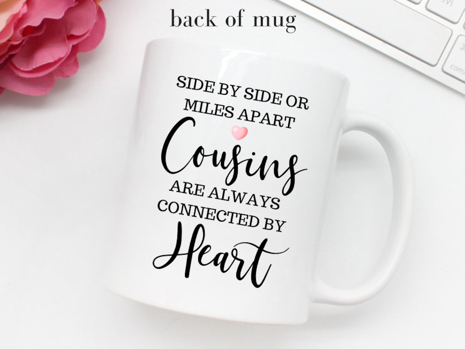 Long Distance Cousin Mug, Custom Cousins Mug, Cousin Gift, State to ...