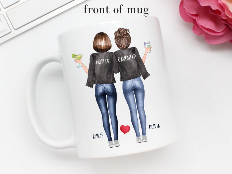 Mother And Daughter Coffee Mug Mothers Day T From Etsy
