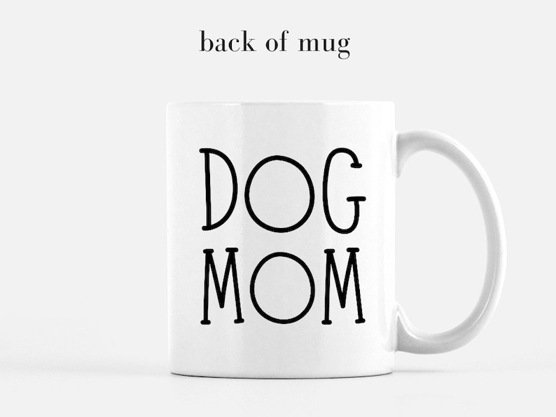 Custom Dog Mom Mug Personalized Dog Lover Gift Custom Pet - Etsy