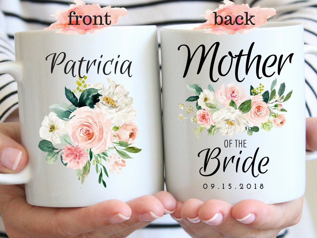 Mother of the Bride Gift, Mother of the Bride Mug, Mother Wedding Gift ...