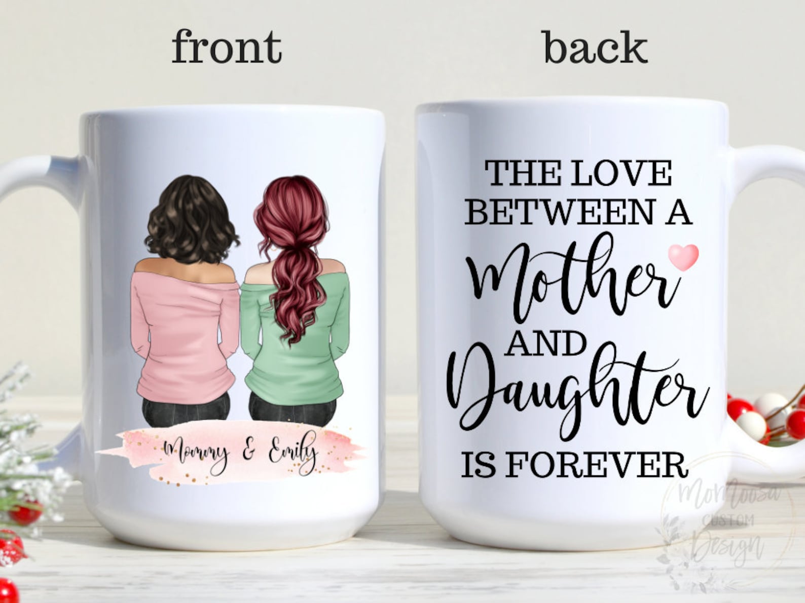 Custom Mom Mug Personalized Mothers Day Gift Mother and - Etsy