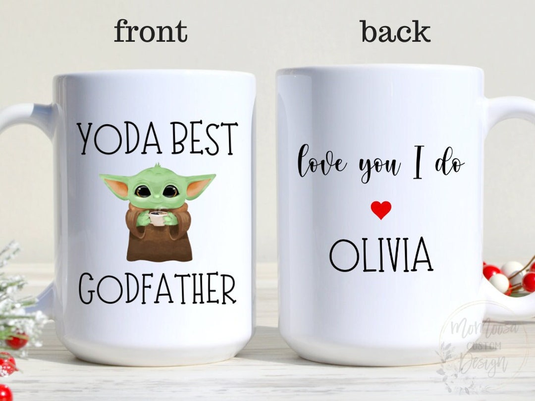 Yo Da Best Godfather Coffee Mug, Funny Mug, New Godfather Gift ...