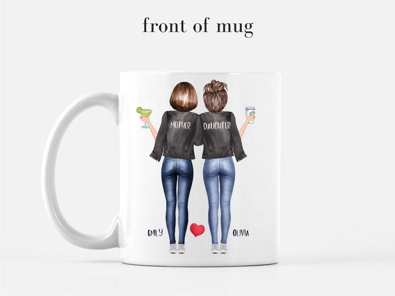 Mother And Daughter Coffee Mug Mothers Day T From Etsy