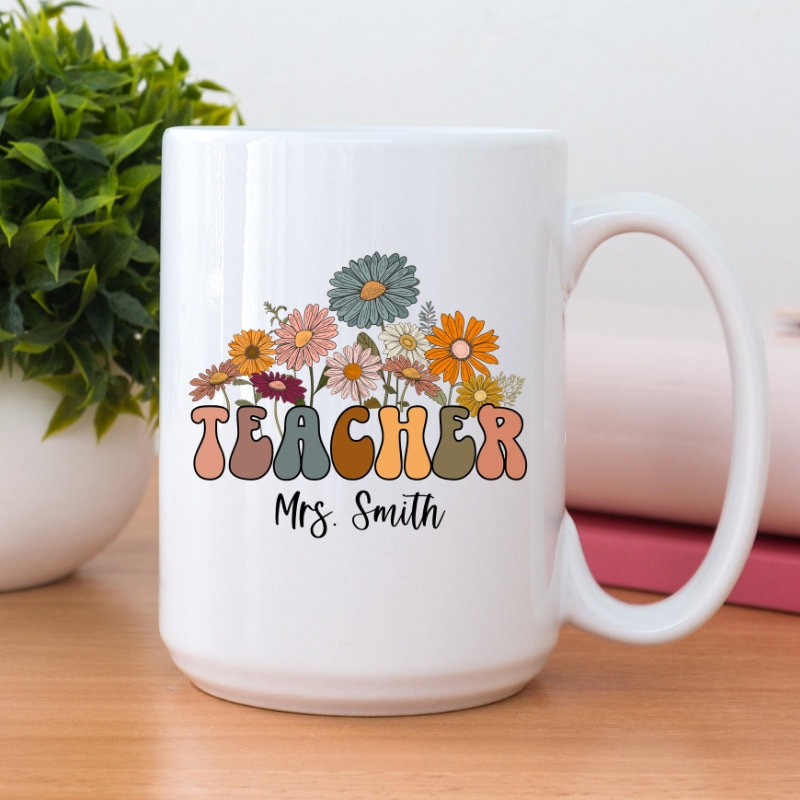 Teacher Mug - Etsy