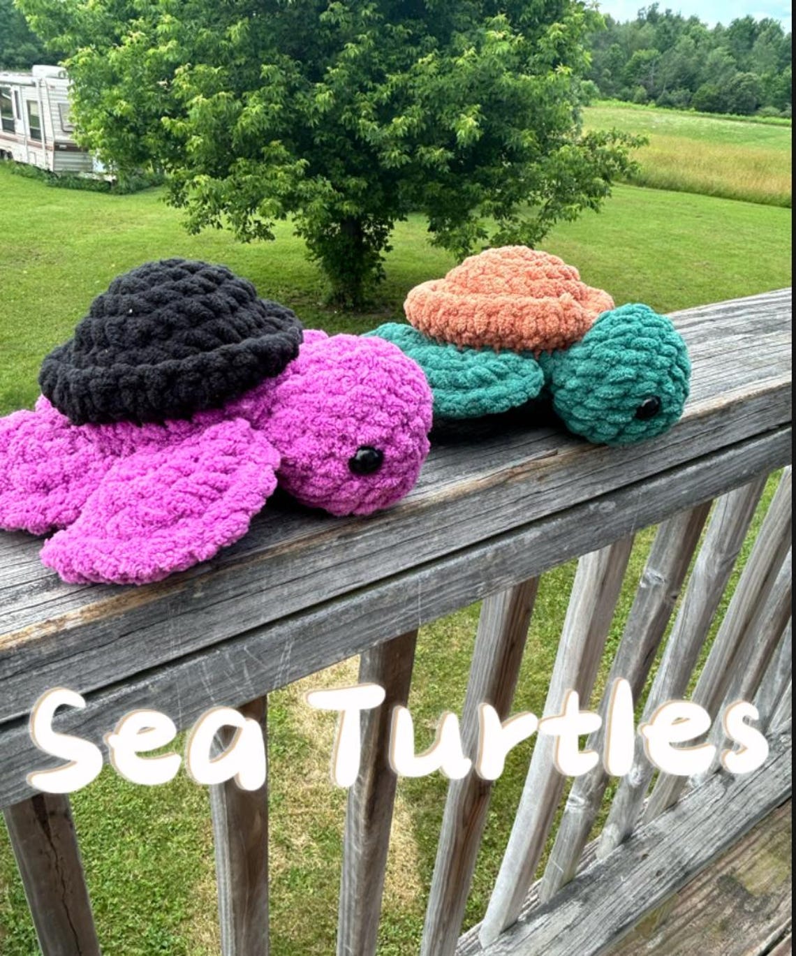 Crochet Sea Turtle - Etsy