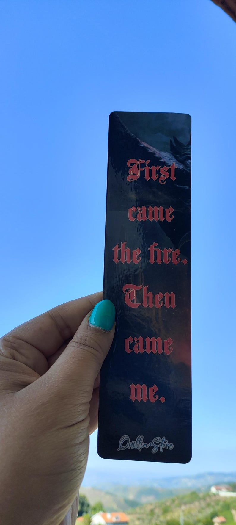 5×20 Cm Fantasy Bookmarks | Dragons, Mountains & Magic | Creative Gift ...