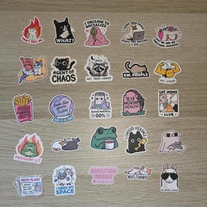 25 Autocolantes Sarcásticos de Gato • Humor Felino & Frases Irónicas ...