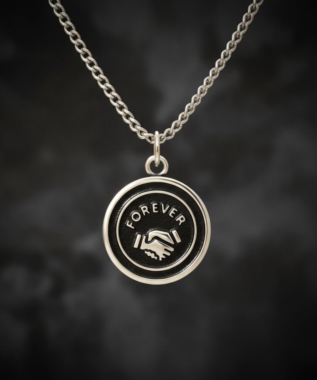 F1 Brad Pitt Friends Forever Pendant Necklace,ace of Spades Necklace ...