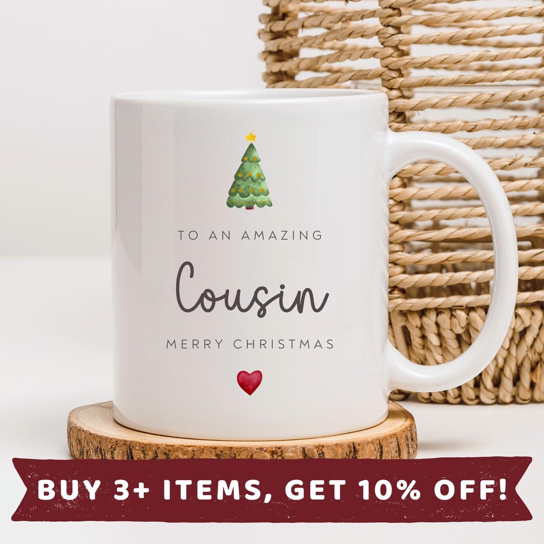 Cousin Christmas Mug Cousin Christmas Gift Box Cousin Christmas Gifts ...