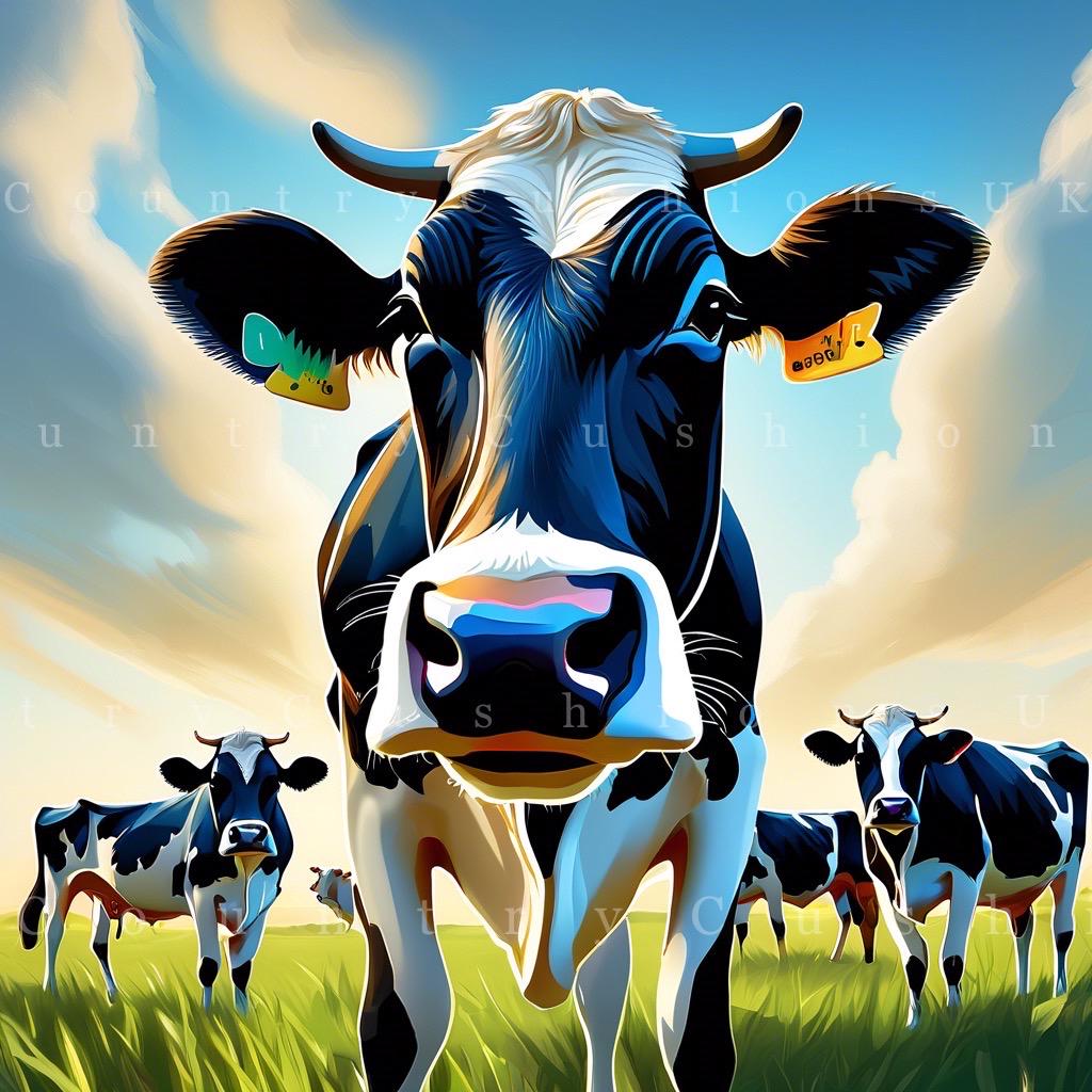 British Dairy Cows Digital Image - Etsy