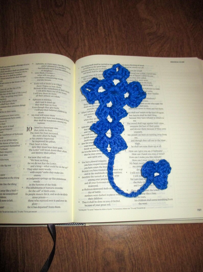 Graceful Path Cross Bookmark - Etsy