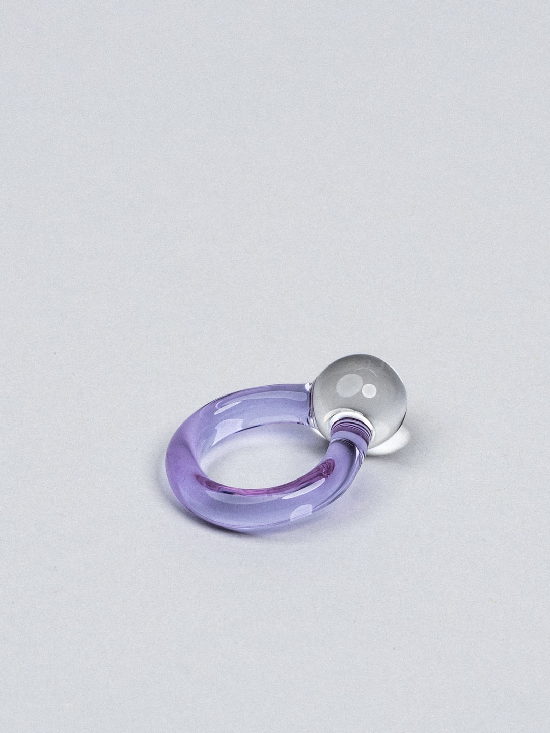Purple Orb Ring - Etsy