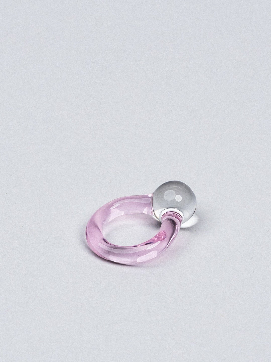 Pink Orb Ring - Etsy