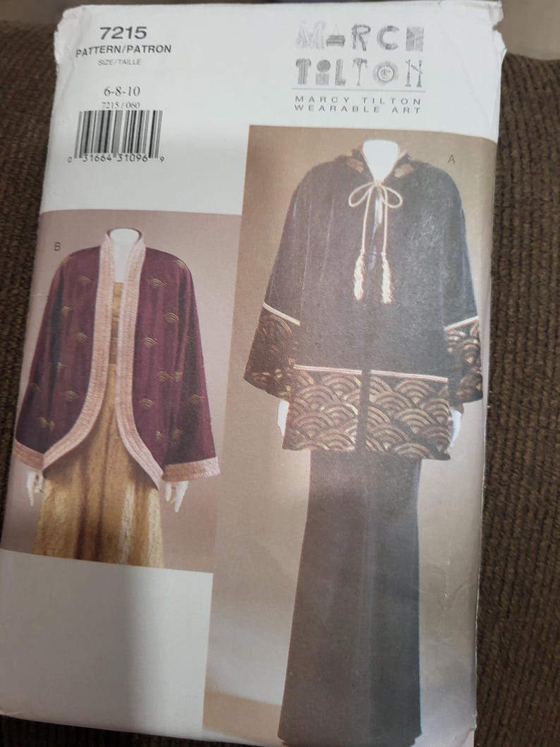 Vogue 7215 Marci Tilton Fancy Jacket Pattern - Etsy