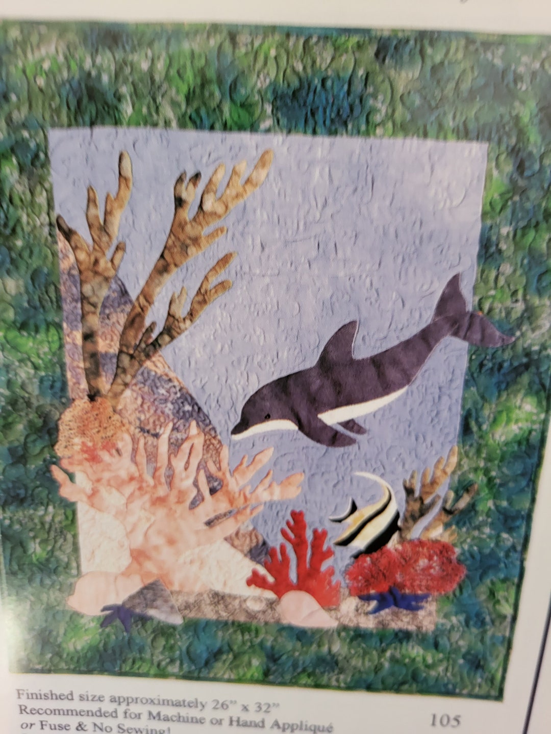 Dolphin Bay Quilt Pattern - Etsy