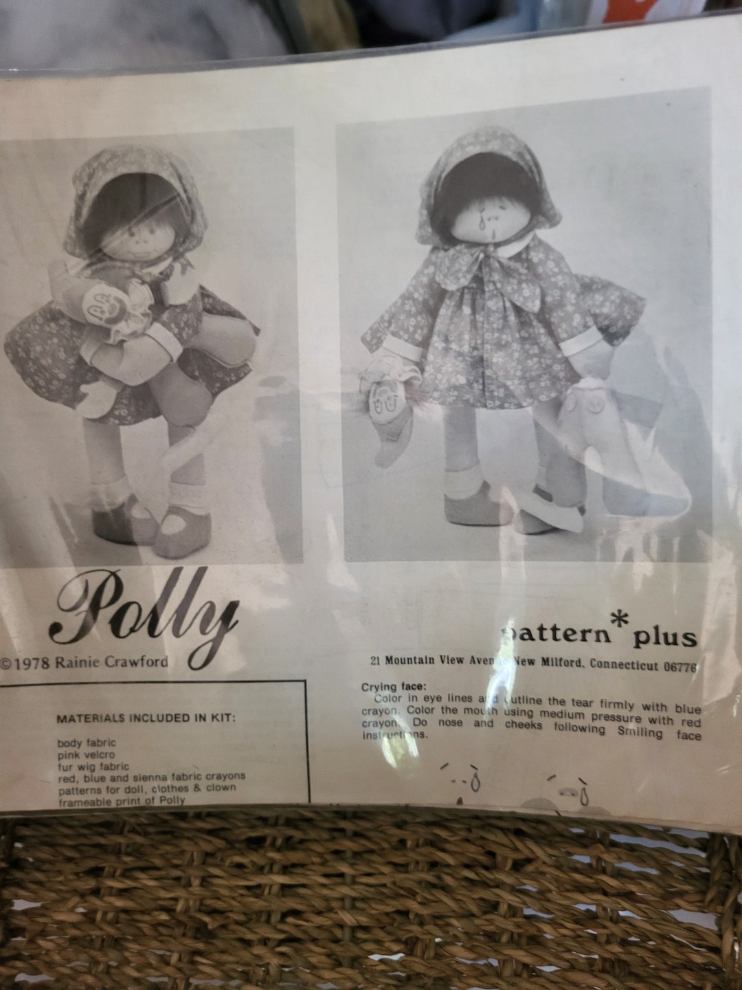 Pattern*plus Polly Doll Pattern - Etsy
