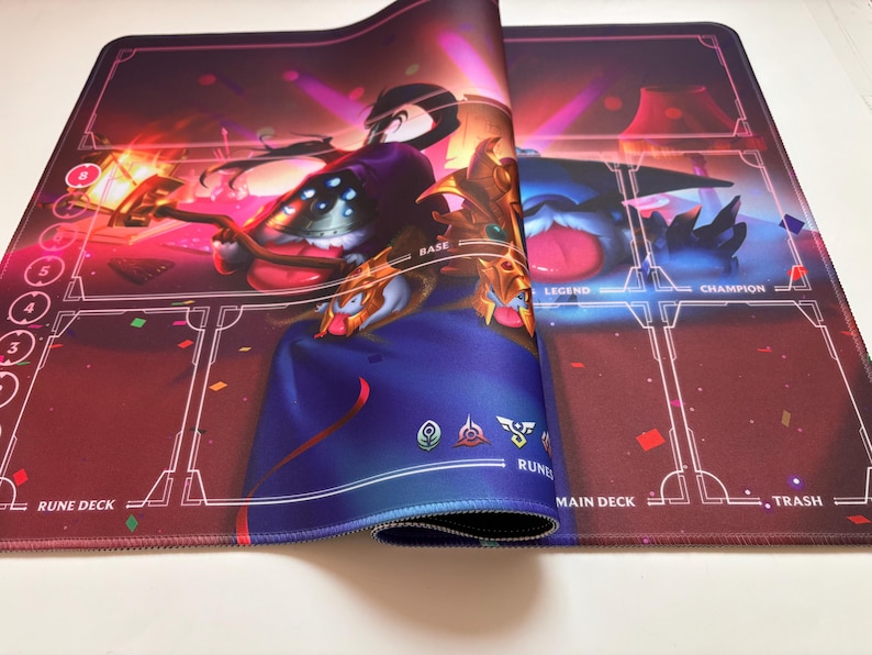 Taric Poro Playmat - Riftbound Trading Card Game - 24x14 Inches ...