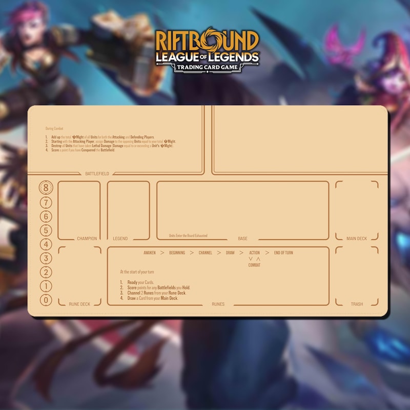 Riftbound Playmat - Etsy