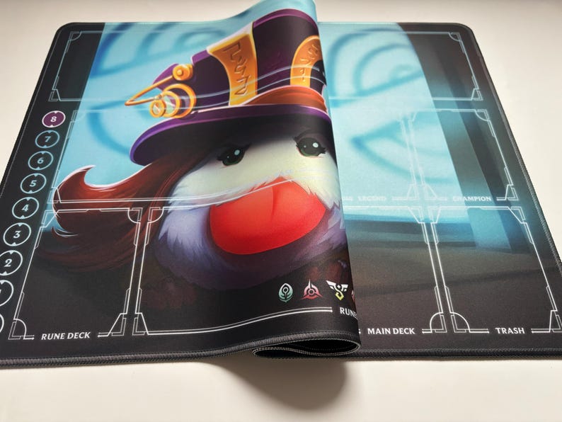 Taric Poro Playmat - Riftbound Trading Card Game - 24x14 Inches ...