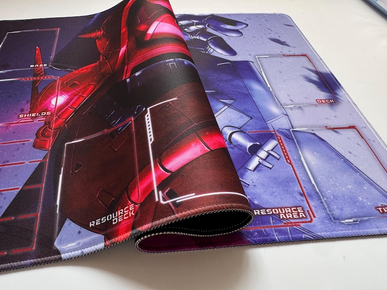 Playmat Mineva Lao Zabi Gundam Card Game With Zone (E) - Gundam TCG ...