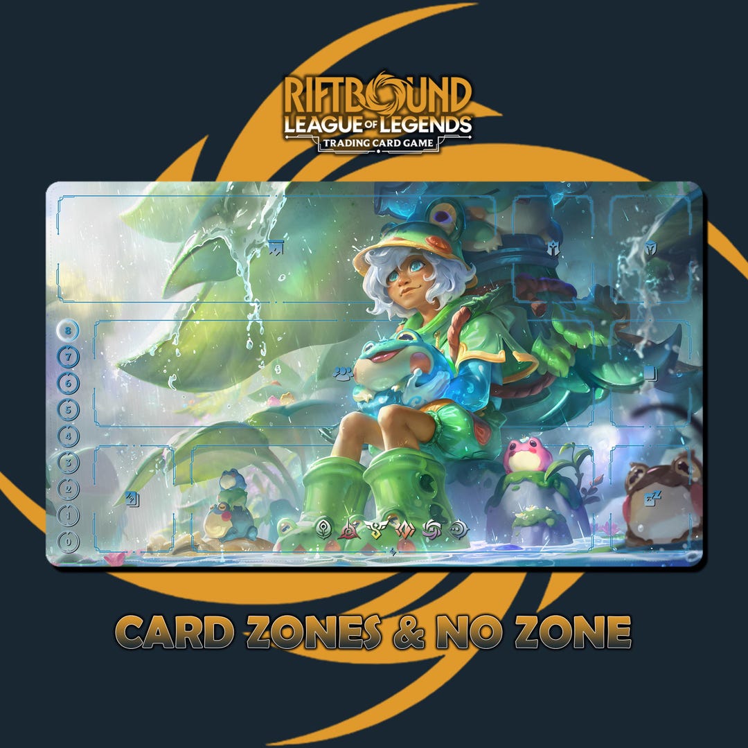 Milio Rain Shepherd Paymat Riftbound LOL - Trading Card Game - 24x14 ...