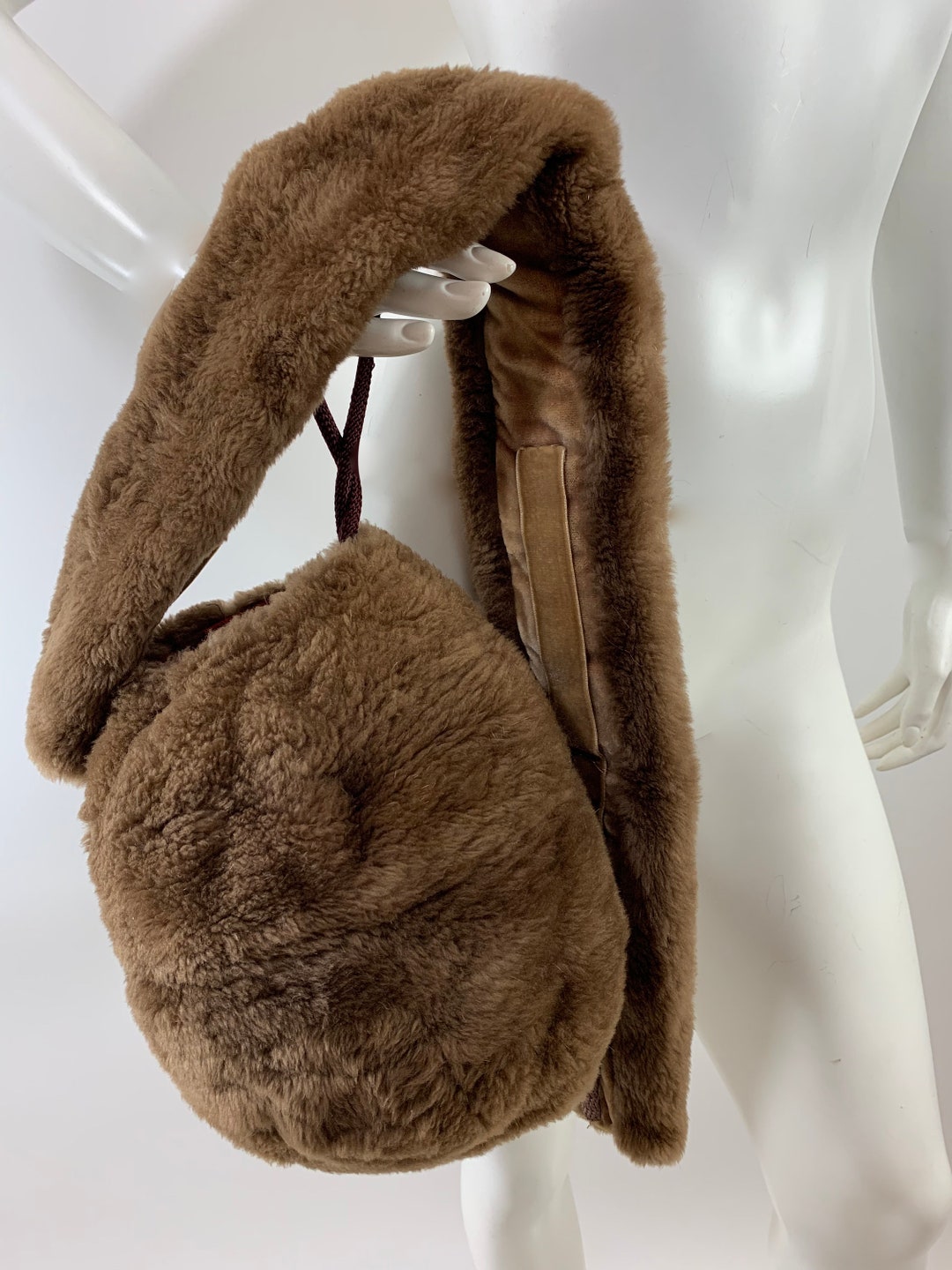 Vintage 1940s Sheared Beaver Fur Muff and Neck Wrap/vintage 1930s Fur ...