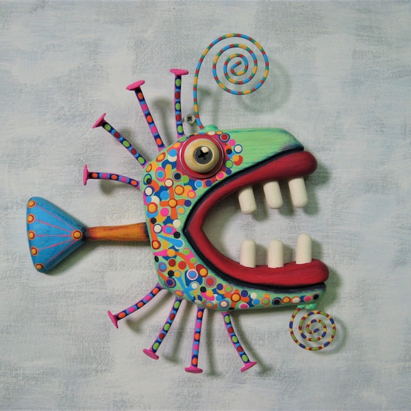 Fish Carving - Etsy