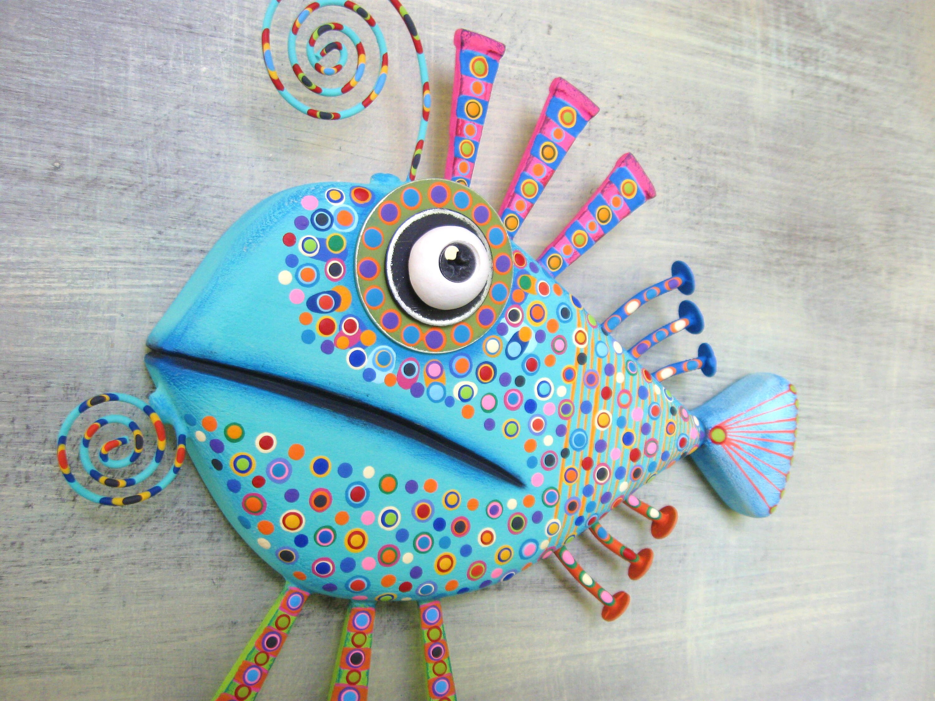 Fish Wall Art, MADE to ORDER, 'classy Bass', Wood Carving, Handmade ...