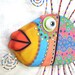 Parrotfish, Fish Wall Art, Whimsical Fish Art, Found Object Fish ...