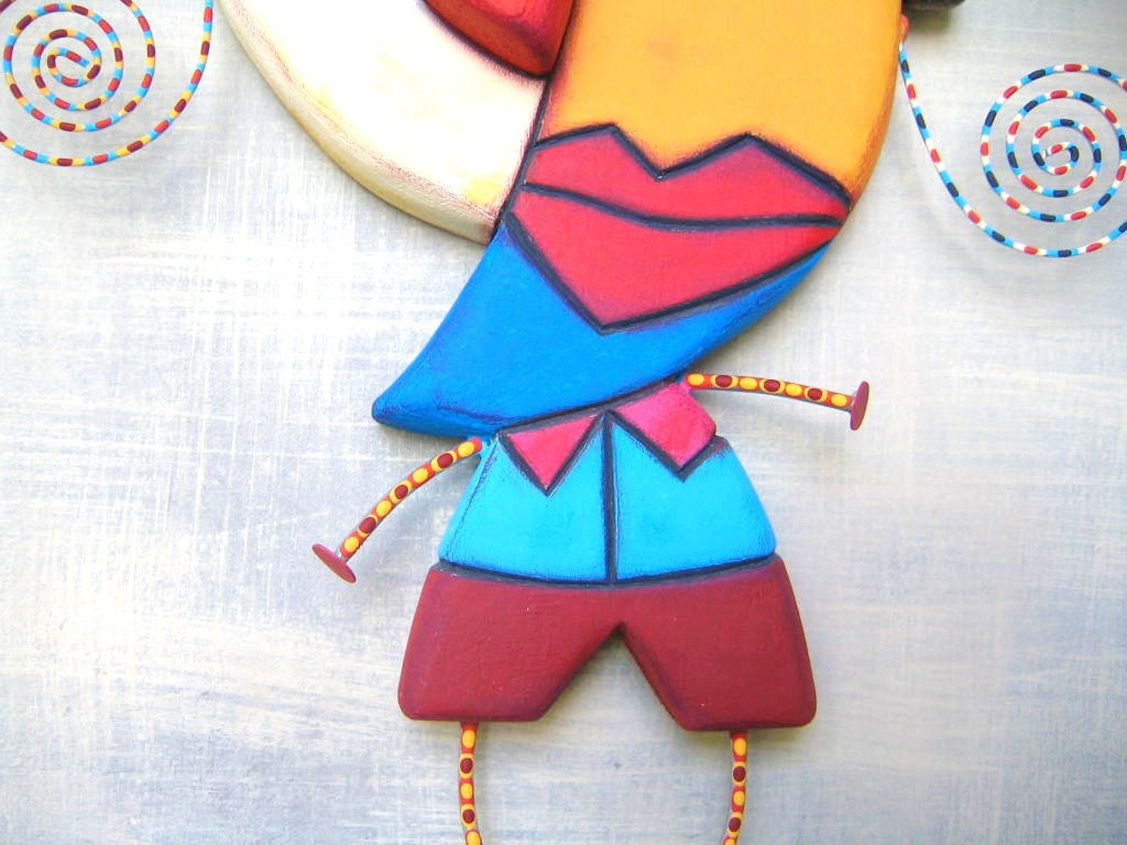 Pablo MADE to ORDER Abstract Wall Art Figure Carving Art | Etsy UK