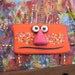 Whimsical Wall Art, MADE to ORDER, 'little Orange Hug', Wood Carving ...