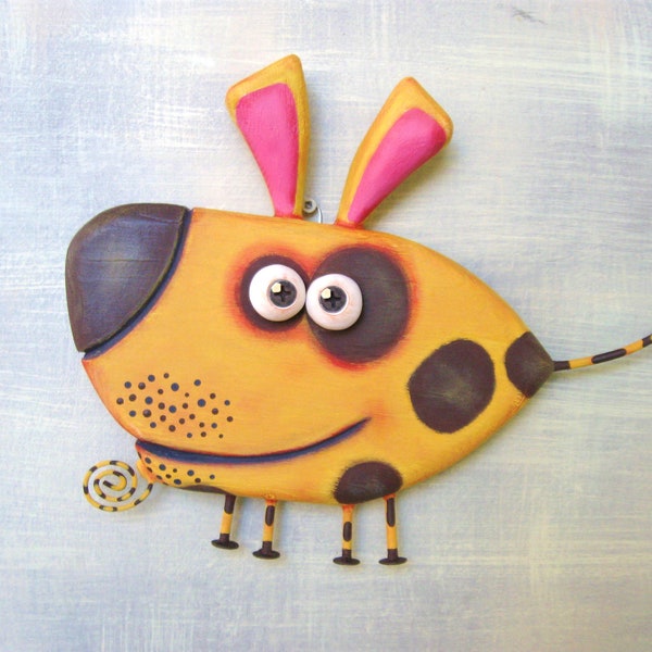 Whimsical Dog Art - Etsy