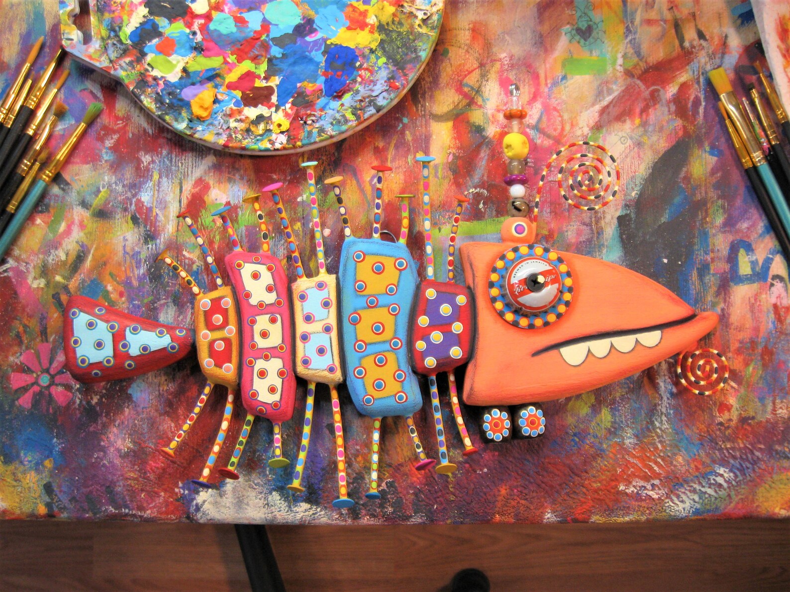 Fish Bones MADE to ORDER Fish Wall Art Fish Carving Marine - Etsy