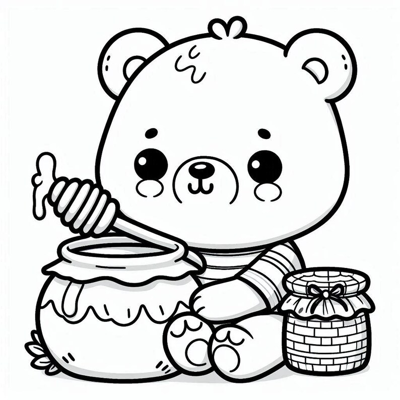 20 Fun & Easy Coloring Pages for Kids - Dinosaurs, Bears, Dragons and ...