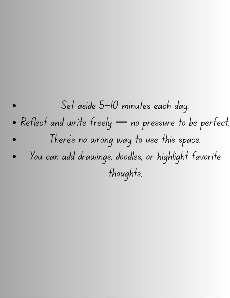 30-day Gratitude Journal Printable PDF | Daily Mindfulness and Self ...