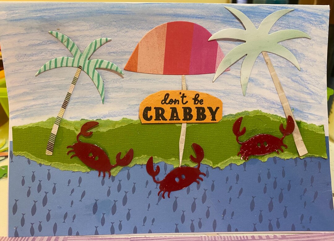Don’t Be Crabby - Etsy