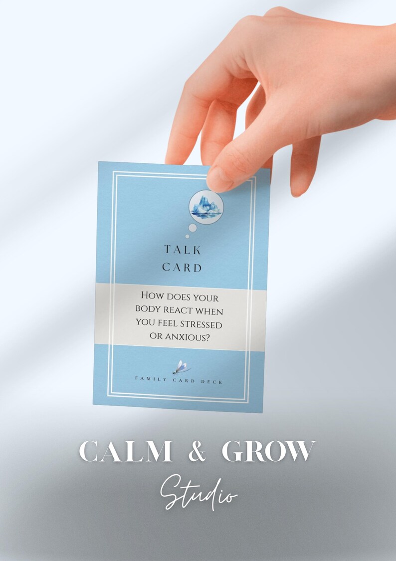 Family Connection Card Deck, CBT Therapy, Communication Skills (digital ...