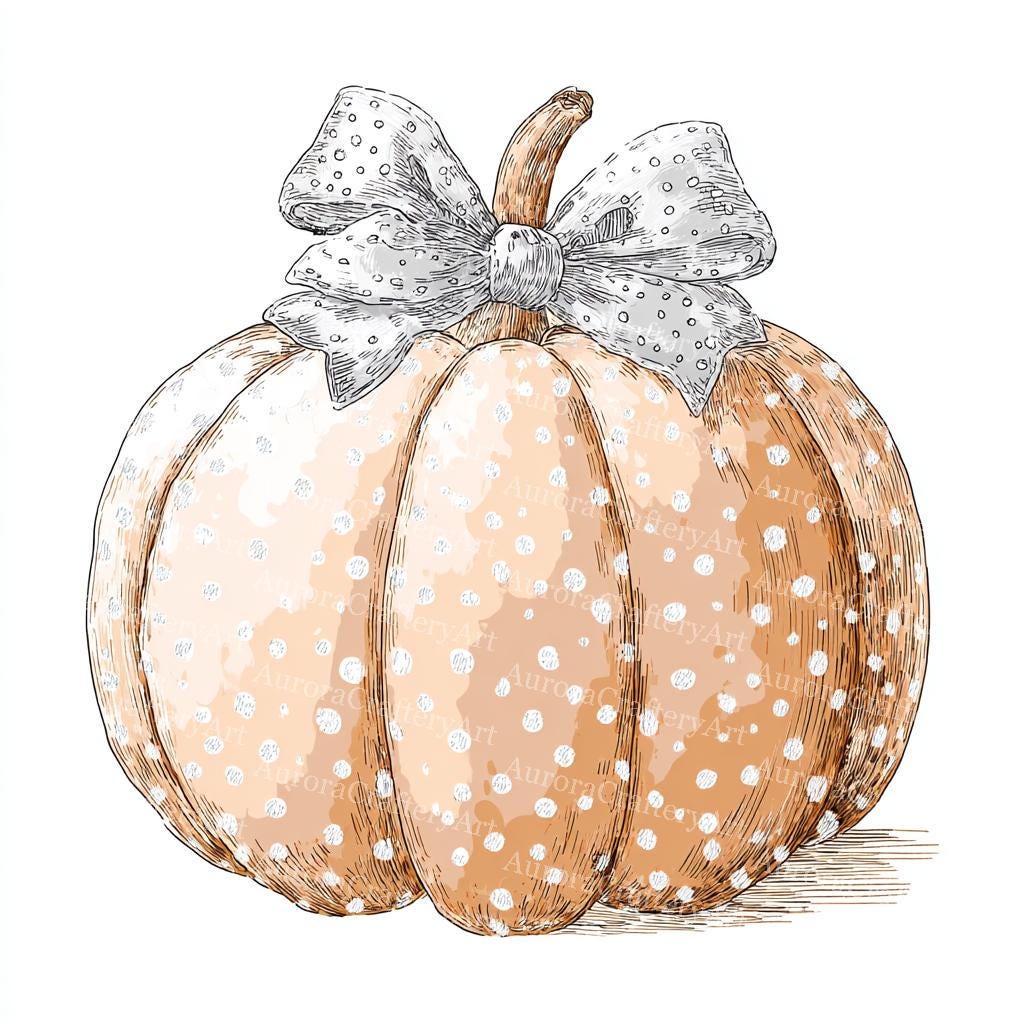 15 Fall Pumpkins Clipart, Autumn Watercolor Thanksgiving Art Halloween ...
