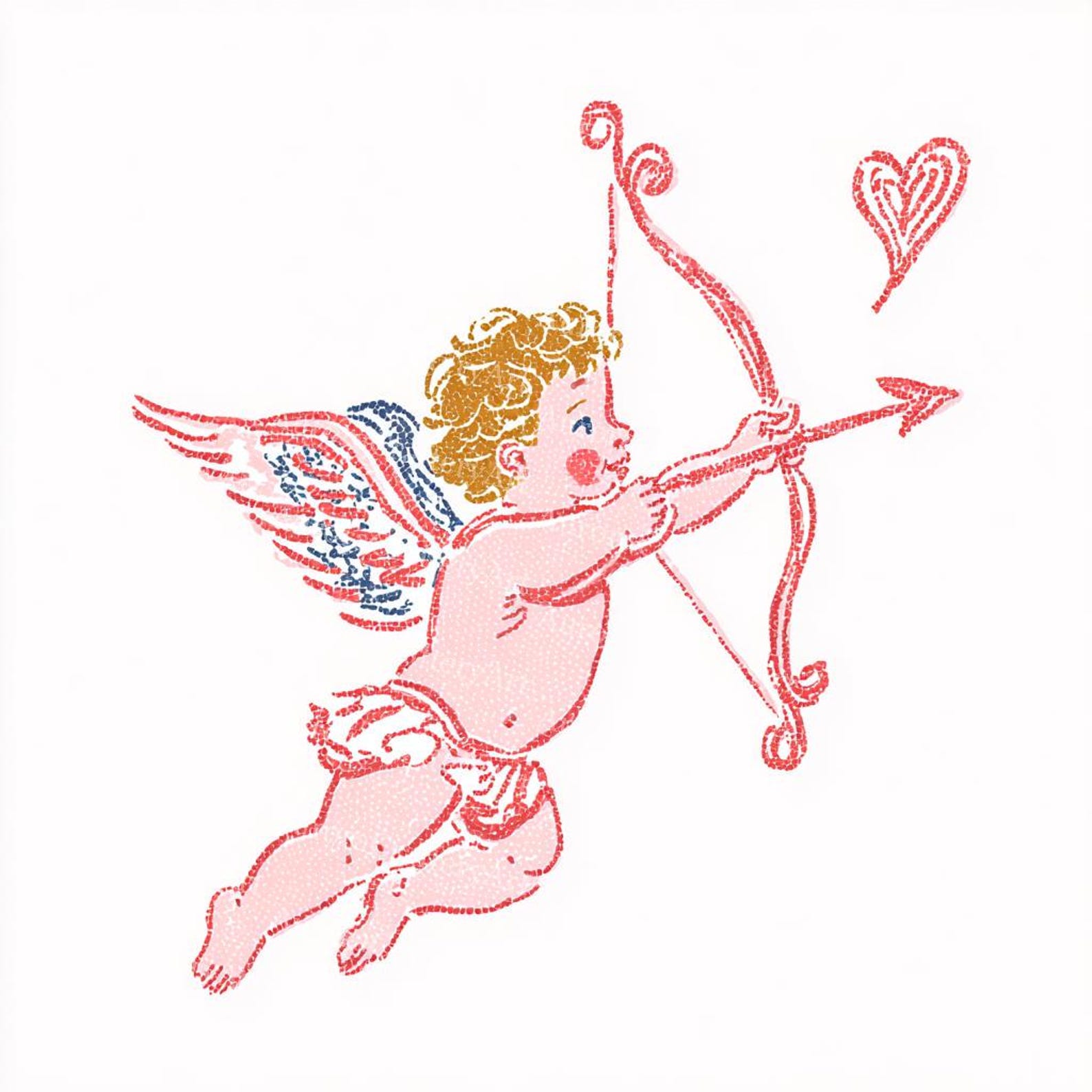 15 Cute Valentines Clipart, Love Clipart, Cupid, Digital Download, Jpgs ...