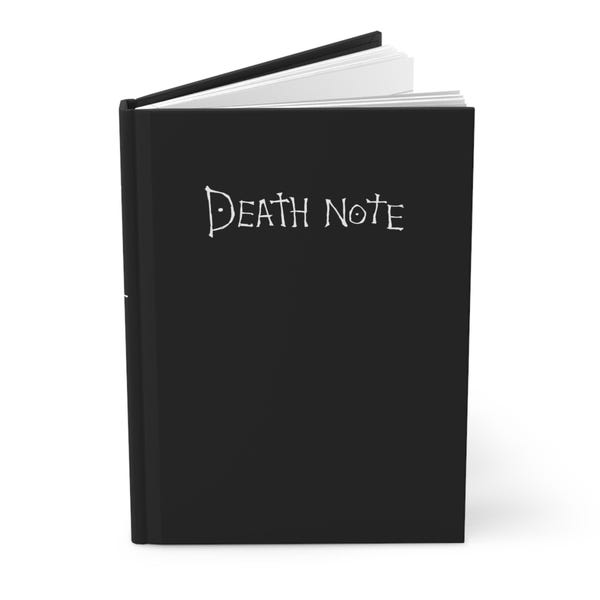 Death Note Notebook - Etsy
