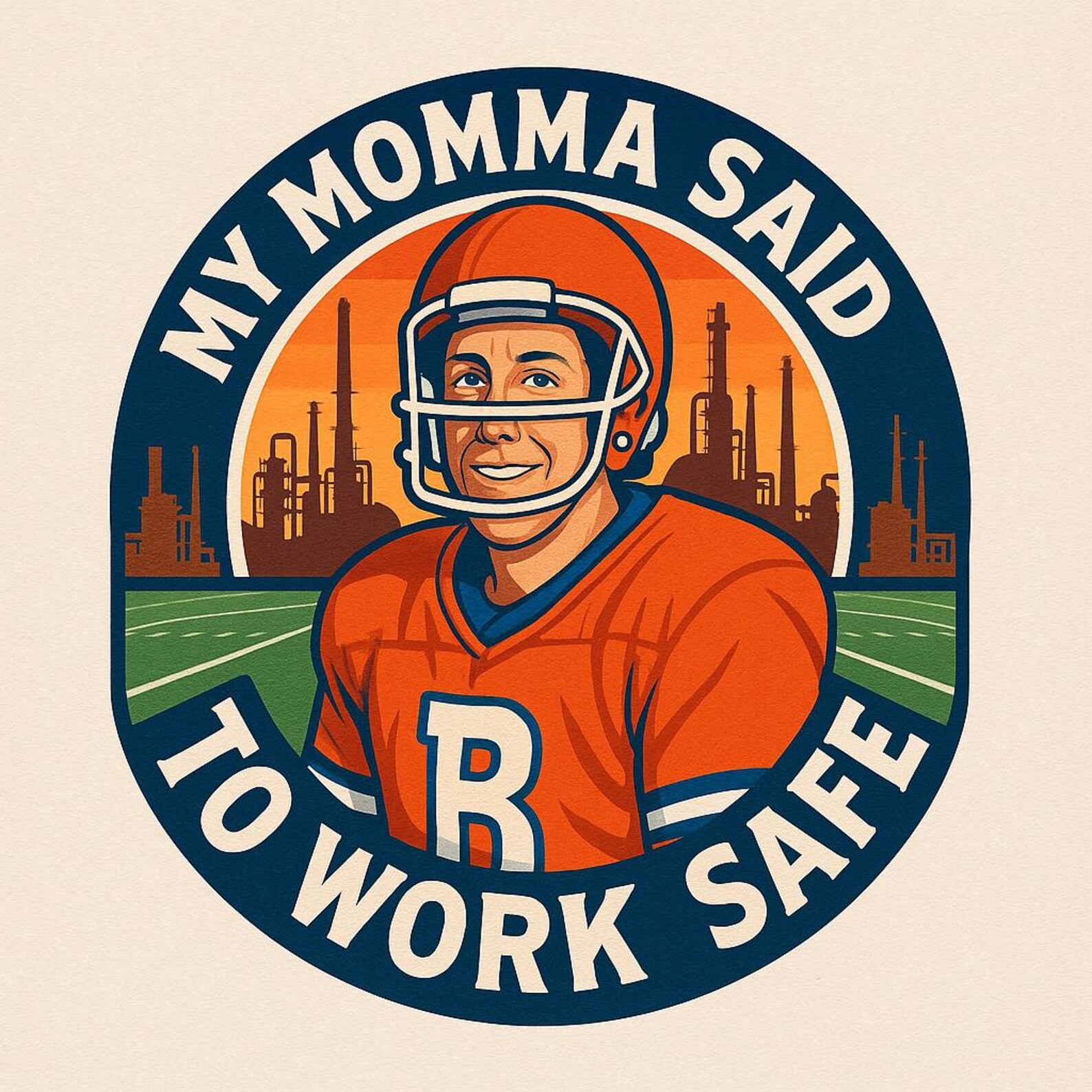 Safety Sticker Pack of 3. Choose Any Three. 3x3 Circular Safety ...