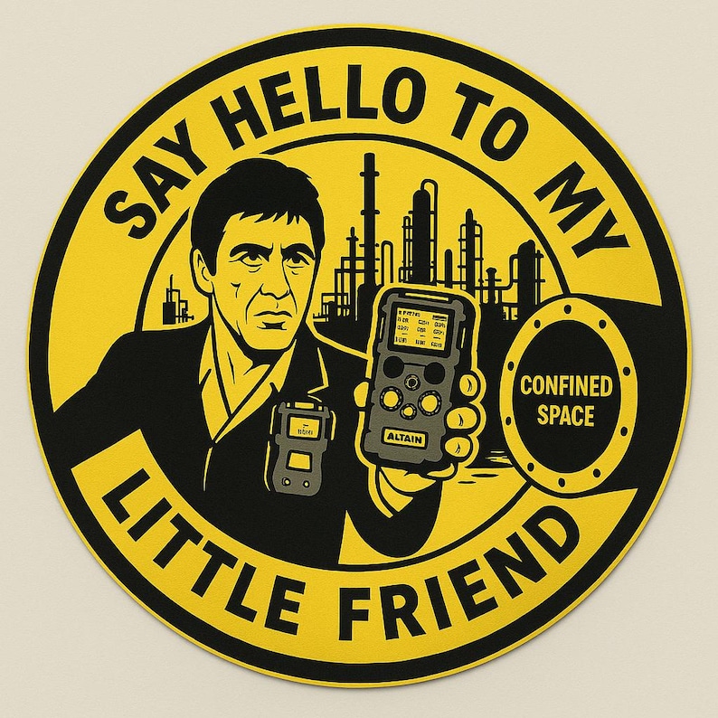 Safety Sticker Pack of 3. Choose Any Three. 3x3 Circular Safety ...