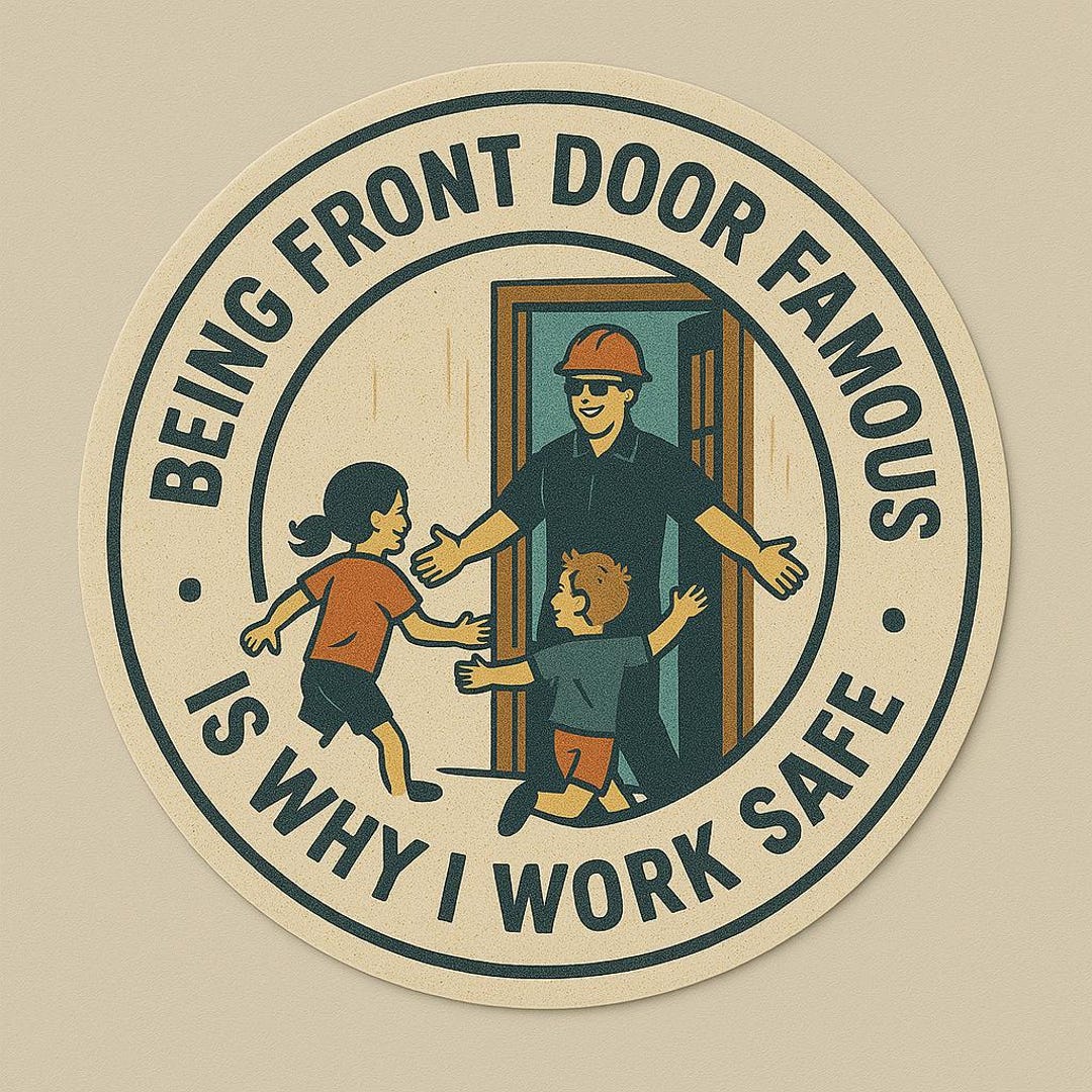 Why I Work Safe - Safety Sticker Pack of 3 for Workers Hard Hat & Etc ...