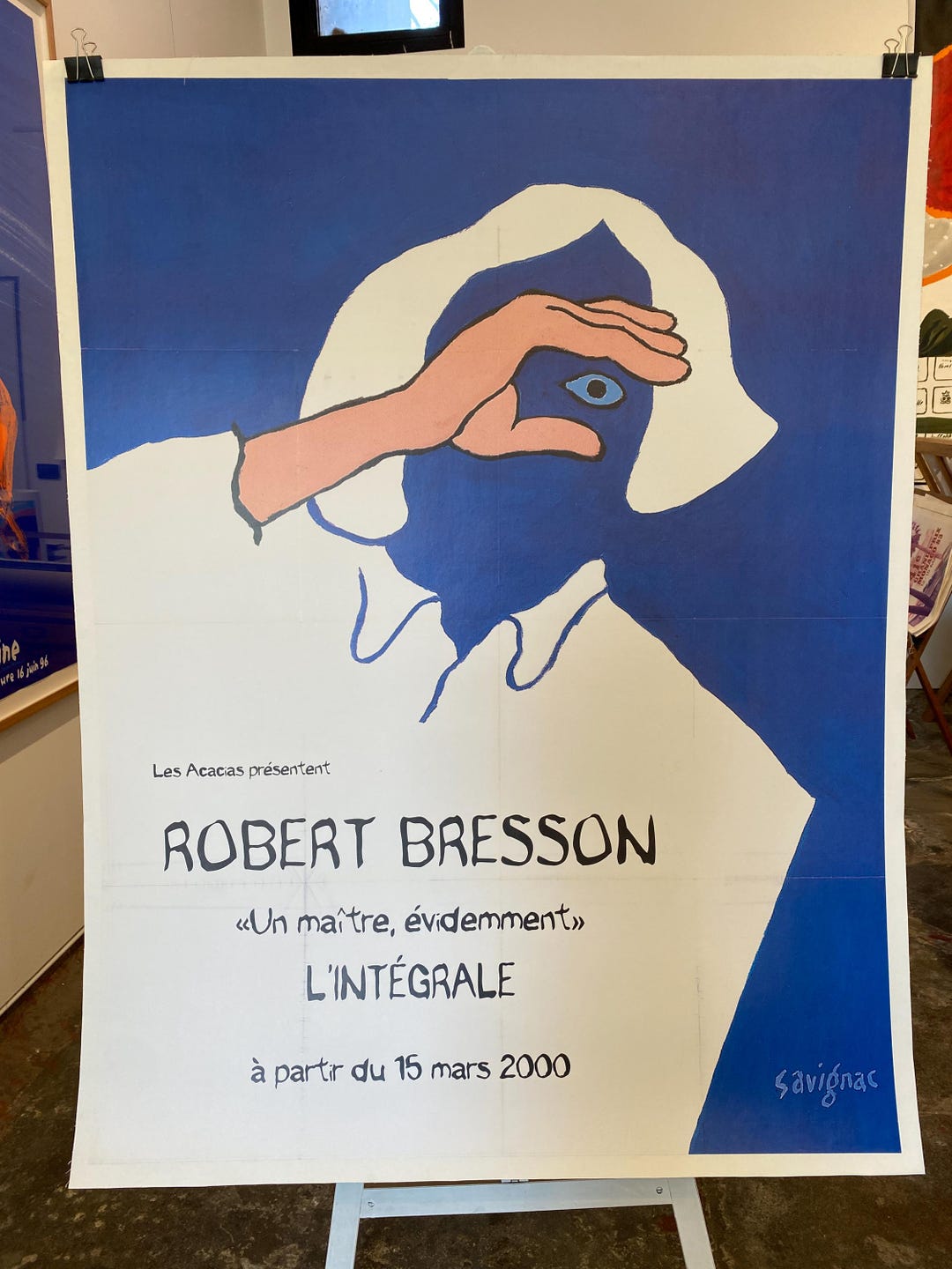 Original Film Poster of French Director, Robert Bresson by Savignac ...