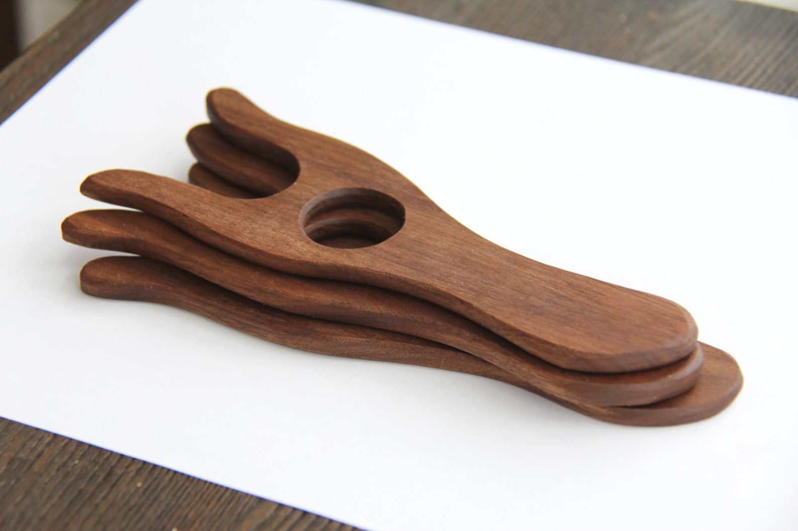 Lucet Knitting Fork Cord Making Tool walnut - Etsy