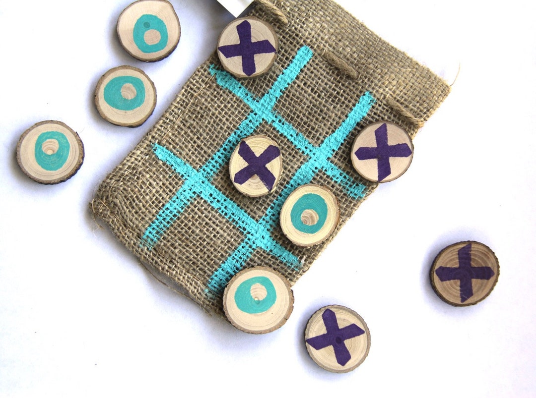 Tic Tac Toe Travel Game - Etsy